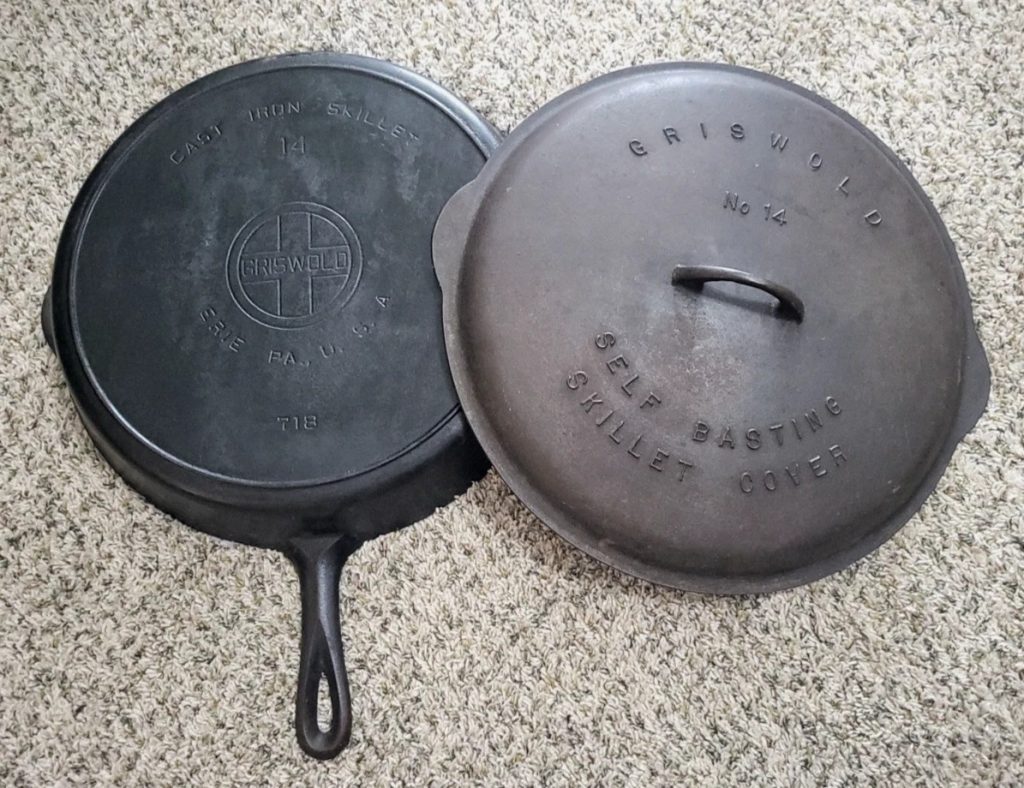 Griswold and Wagner cast iron how to ID and value your skillets ...