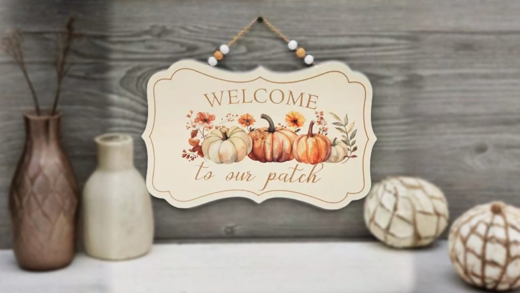 Hobby Lobby just restocked rustic fall signs – Decluttering Mom